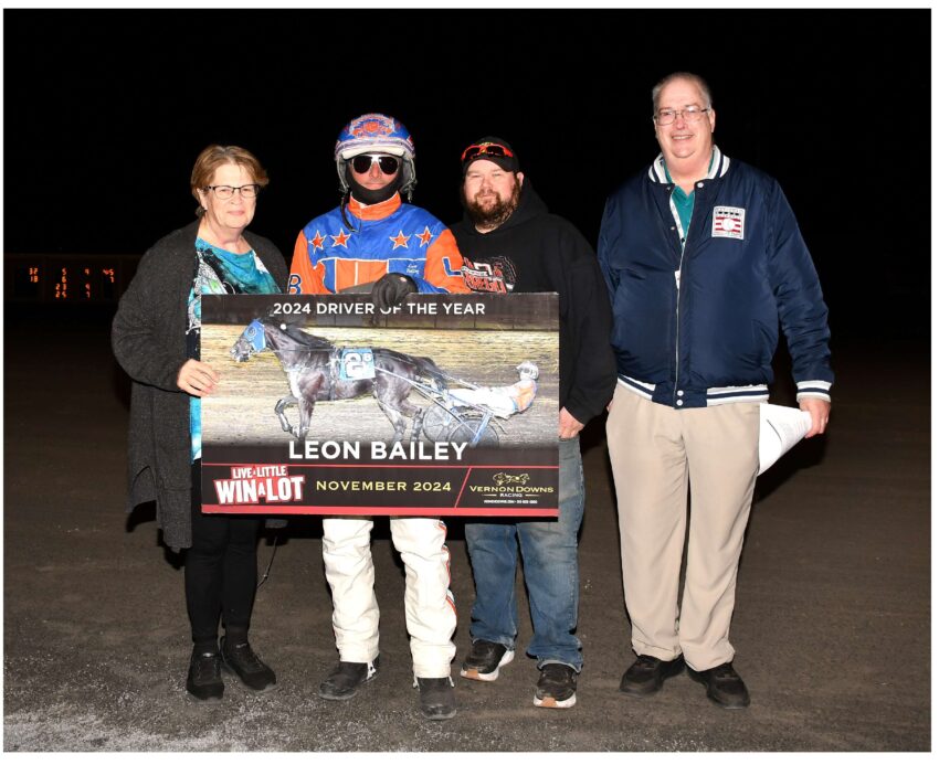Bailey wins seven on closing night at Vernon – U.S. Trotting News