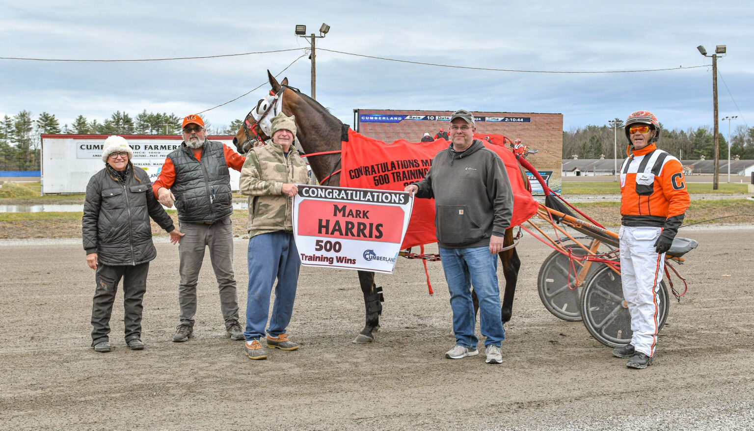 Mark Harris gets 500th career training win at Cumberland – U.S ...